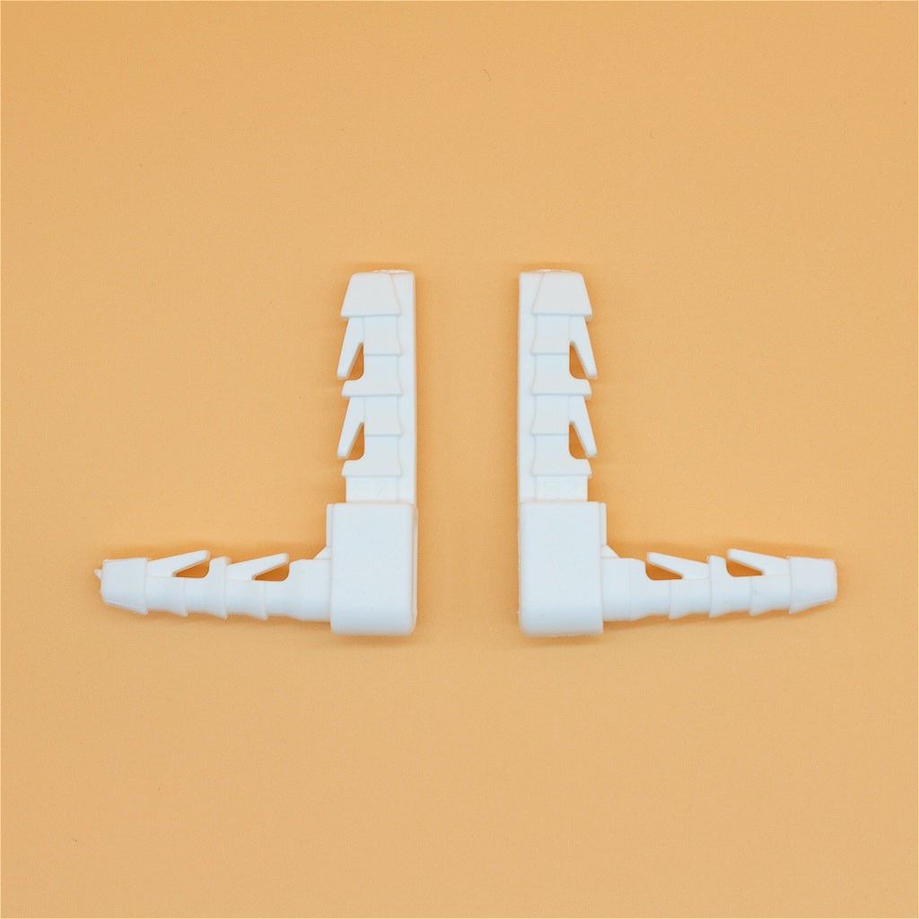 Stegbar Door Connector S2 shower screen parts kit (white) – Back on Track